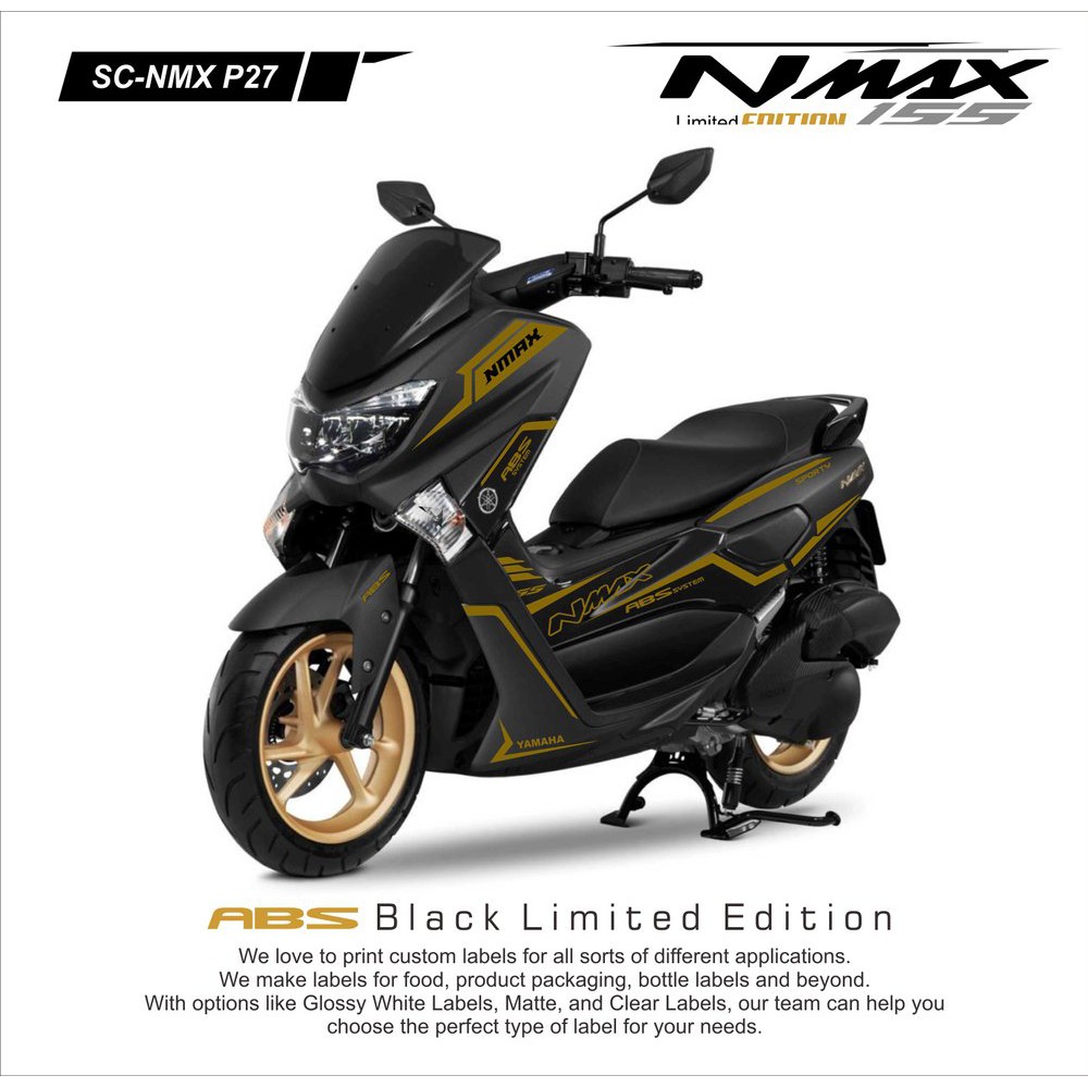 Jual Stiker motor Nmax / Sticker body Nmax / Sticker Yamaha Nmax ...