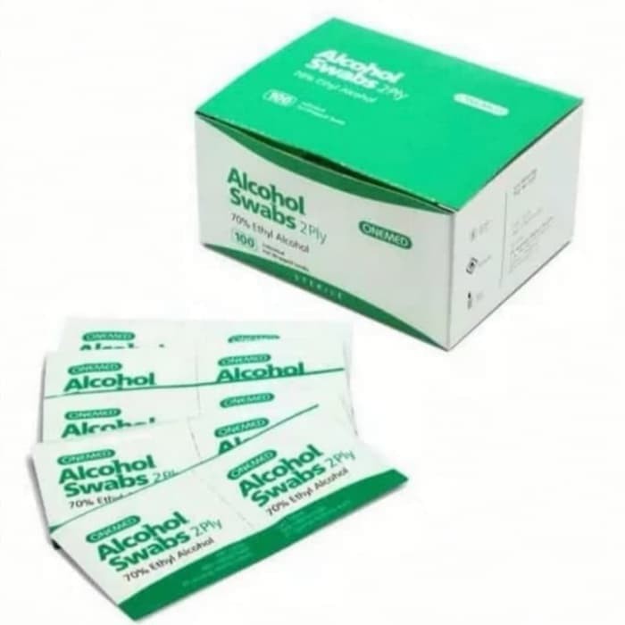 Jual Alcohol Swabs/Alcohol Swab/ Tissue Alkohol 70%/Tissue Desinfektan ...