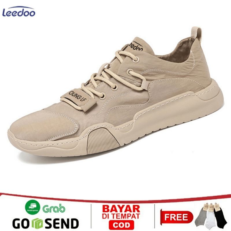 Jual Leedoo Sepatu Casual Pria Outdoor Fashion Kekinian Running Shoes ...