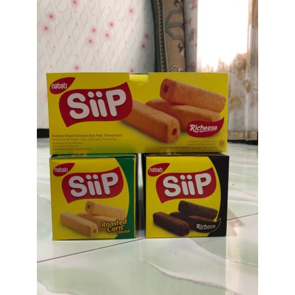 Jual NABATI SIIP WAFER STICK ROL 1pak isi 20pcs/ snack jajanan jadul ...