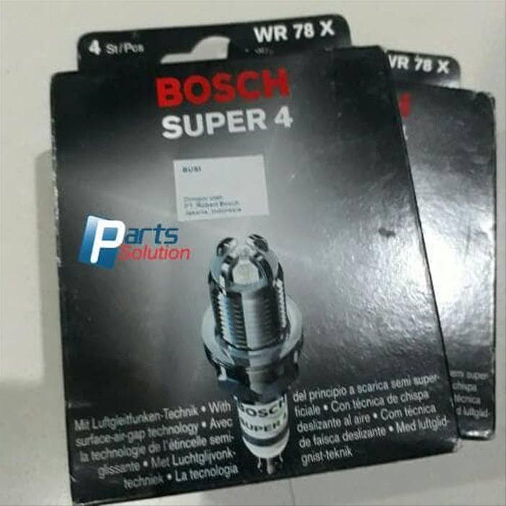 Jual Busi Kaki 4 Toyota Kijang 3K 4K 5K 7K BOSCH SUPER 4 WR78X sparepart | Shopee Indonesia