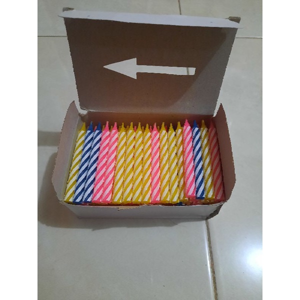 Jual Lilin Spiral Besar Isi 144biji | Shopee Indonesia