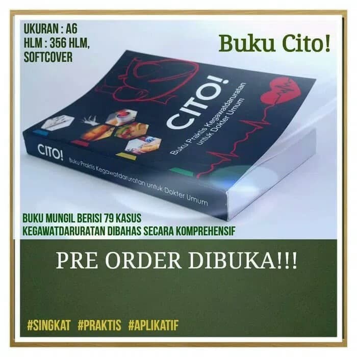 Jual ORIGINAL Buku CITO buku saku kegawatdaruratan IGD buku saku dokter ...