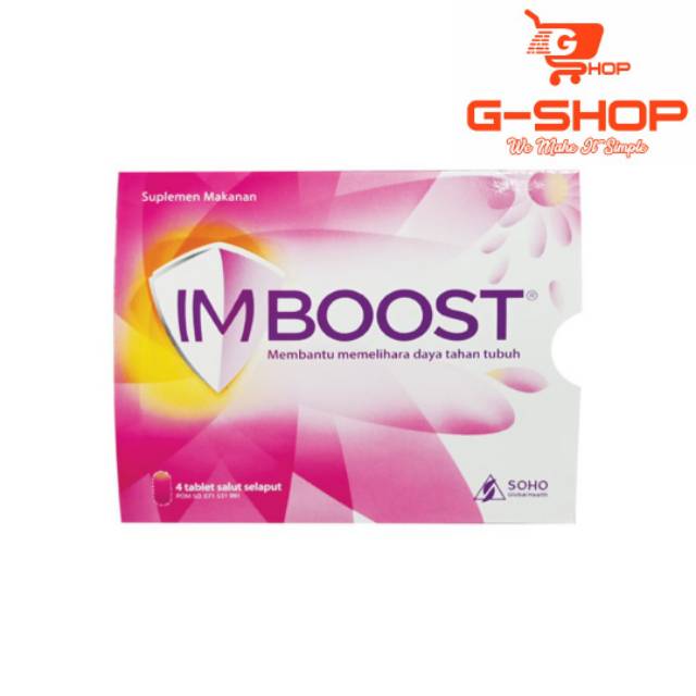 Jual MULTIVITAMIN - IMBOOST STRIP isi 4 Tablet | Shopee Indonesia