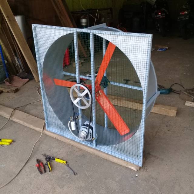 Jual BLOWER KANDANG AYAM SEMI CLOSE HOUSE 36 inch MOTOR 1/4 HP mesin ...