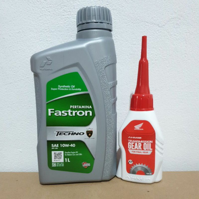 Jual NEW SALE - PAKET HEMAT OLI PERTAMINA FASTRON TECHNO 1L 10W-40 ...