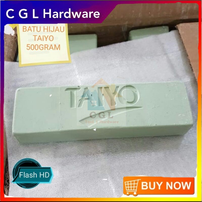 Jual Batu hijau langsol taiyo polish stenlis 500gram | Shopee Indonesia