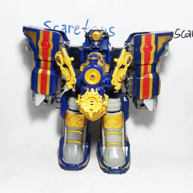 Jual Power Rangers Mystic Force Solar Streak Megazord - DX Mahou ...