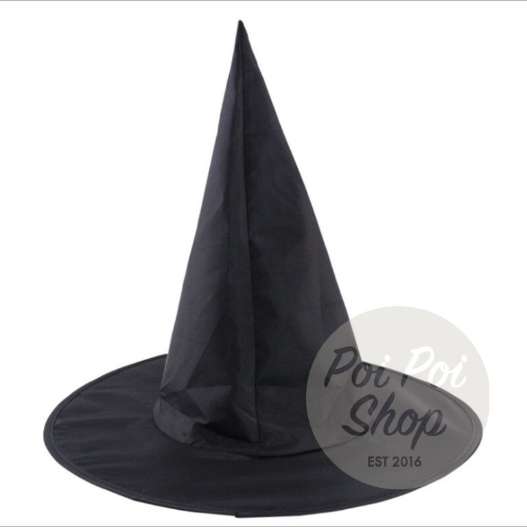 Jual Topi Penyihir Witch Nenek Sihir Harry Potter Halloween Harpot Hat ...