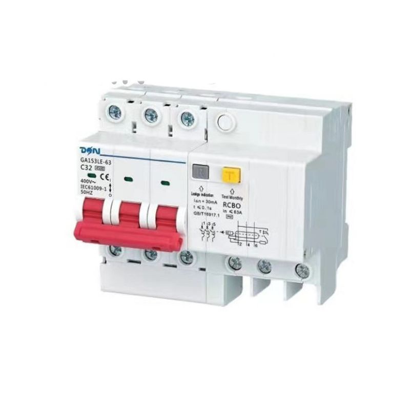 Jual RCBO (ELCB+MCB) 3 Phase 3P+N 16A sd 63A | Shopee Indonesia