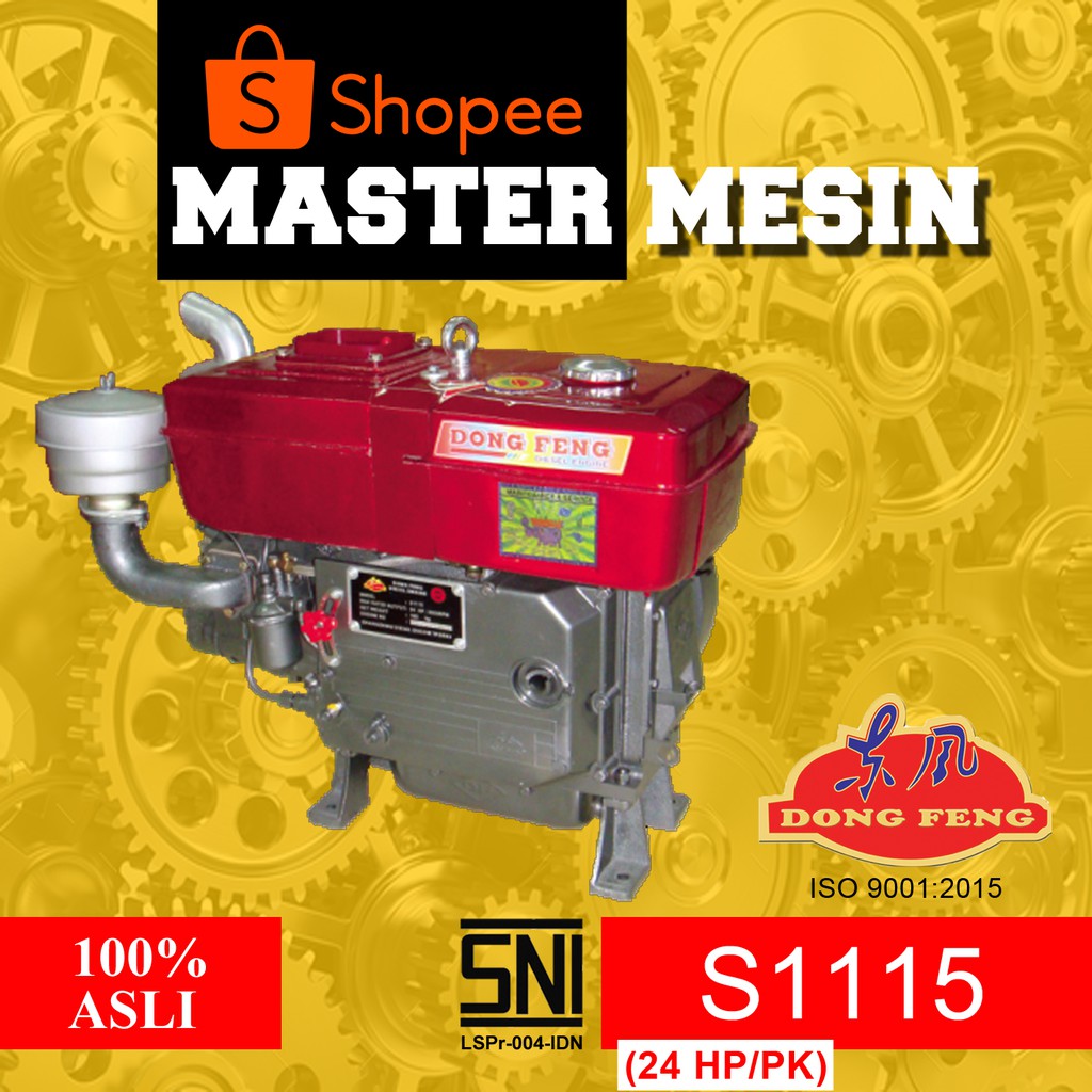 Jual Mesin Diesel Dongfeng S1115 (24HP/PK) | Shopee Indonesia