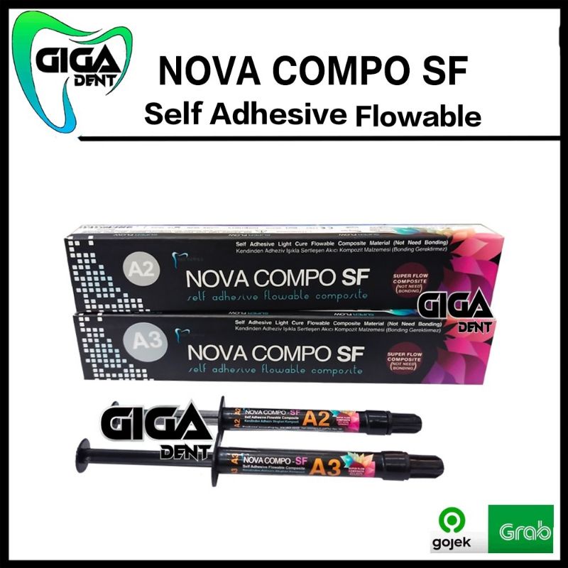 Jual COMPOSITE FLOW NOVA COMPO FLOWABLE SF ( IMICRYL ) | Shopee Indonesia