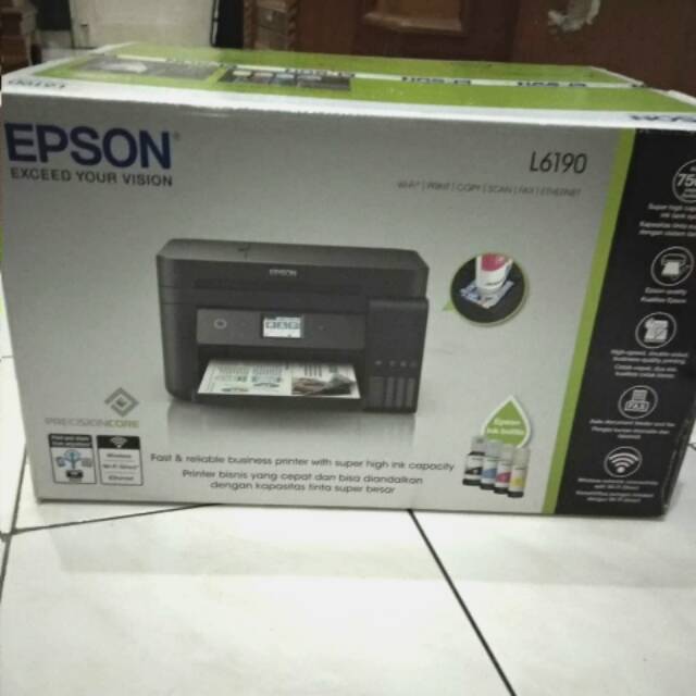 Jual Printer EPSON L6190 (Wifi + Fotocopy + Fax) - Baru | Shopee Indonesia