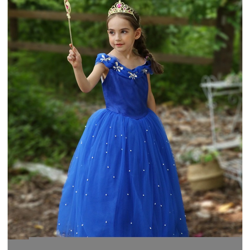 Jual LAUD Cinderella Disney Princess Kostum Impor Dress Baju Pesta ...
