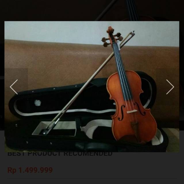 Jual Biola Seri Tertinggi Original Biola Tua vintage umur lebih dr 10 ...