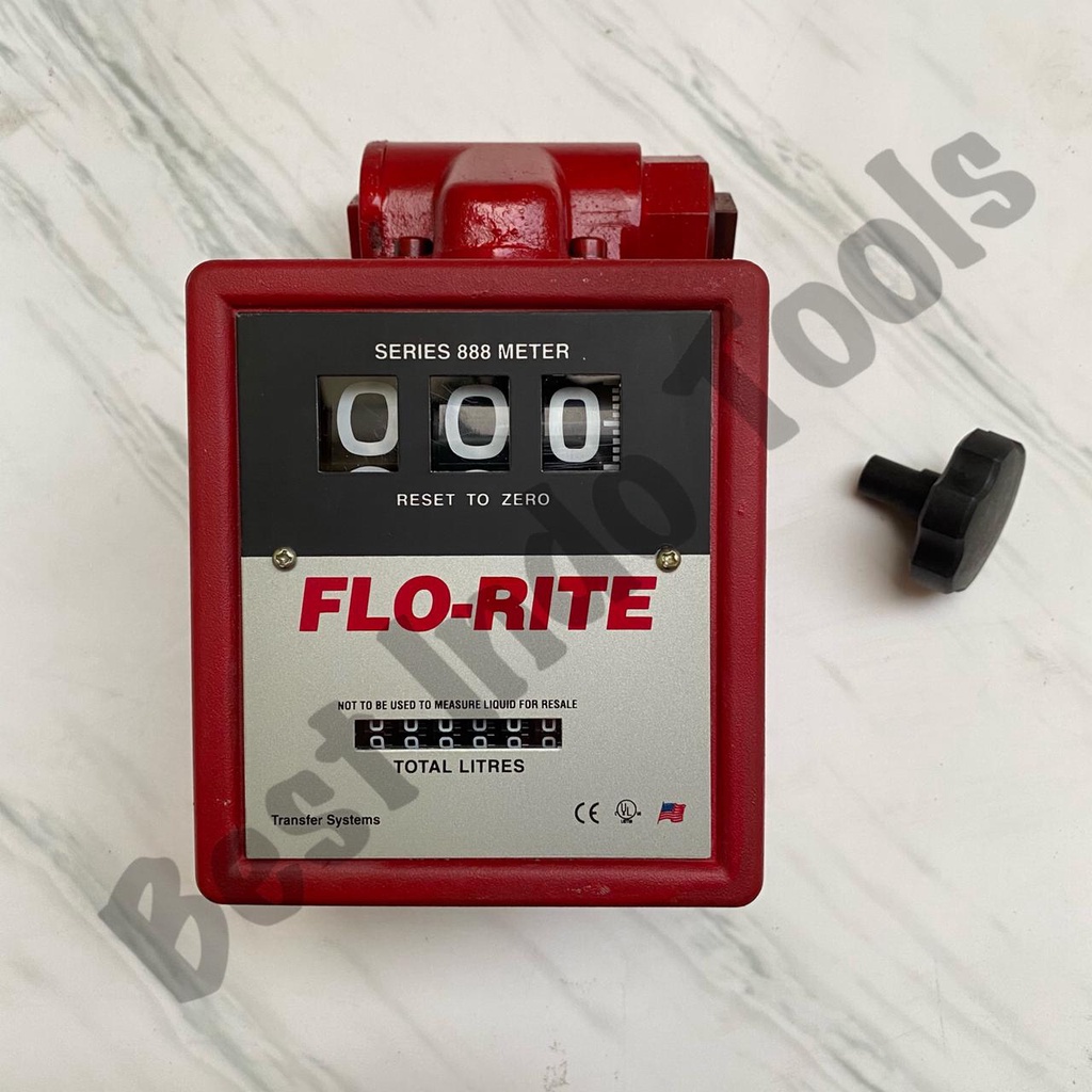 Jual FLOW METER FLORITE 1" X 3 DIGIT / FLO-RITE 1 INCH METERAN MINYAK ...