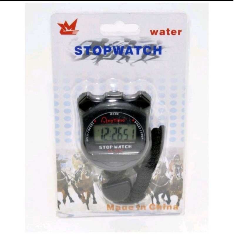 Jual [magima.shop]Stopwatch Anytime XL-010 Date & Time/ Stopwatch ...