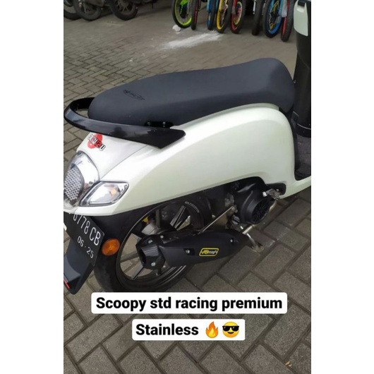 Jual Knalpot Rob1 Rcb1 Original Honda Scoopy Vario 110 Cup V Stainless ...