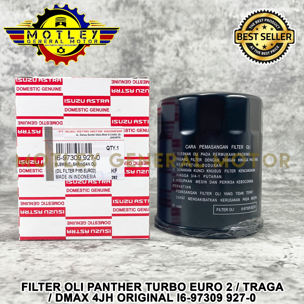 Jual OIL FILTER SARINGAN OLI FILTER ISUZU PANTHER TURBO EURO 2 TRAGA ...
