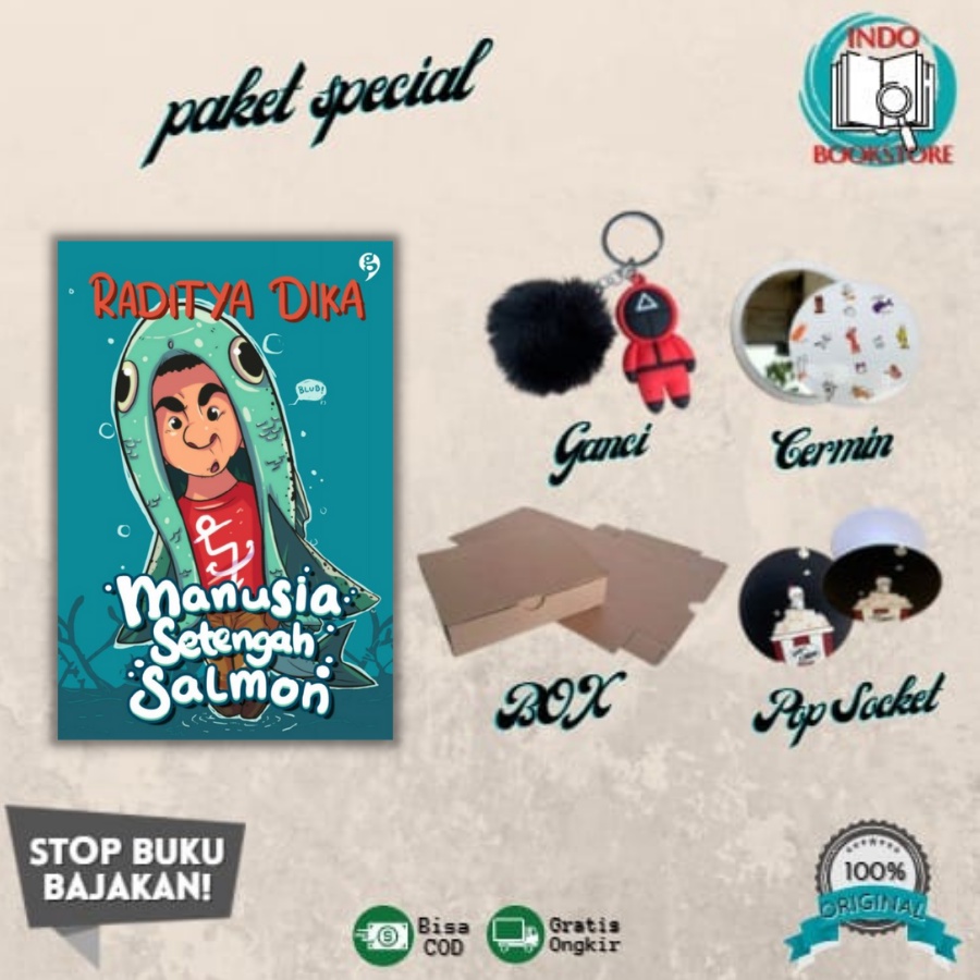 Jual MANUSIA SETENGAH SALMON ( edisi revisi )-RADITYA DIKA | Shopee Indonesia