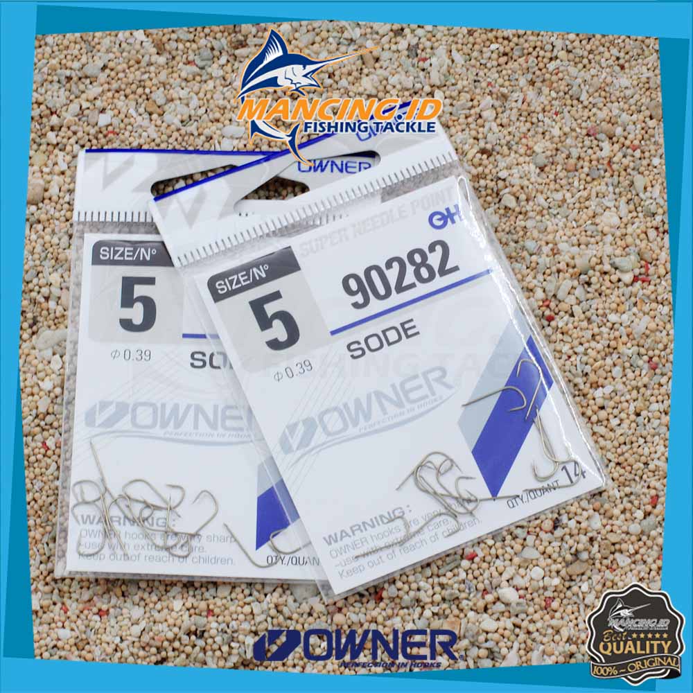 Jual Owner Sode 90282 Pancing Hook Mata Kail Kuat dan Tajam Made in Japan | Shopee Indonesia