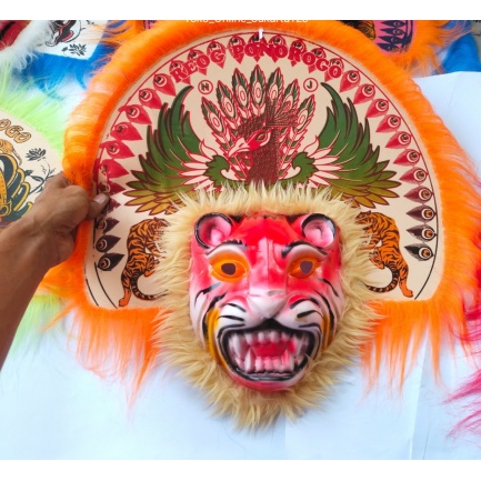 Jual TOPENG SPON HARIMAU | TOPENG MAINAN ANAK | MAINAN TOPENG ANAK ...