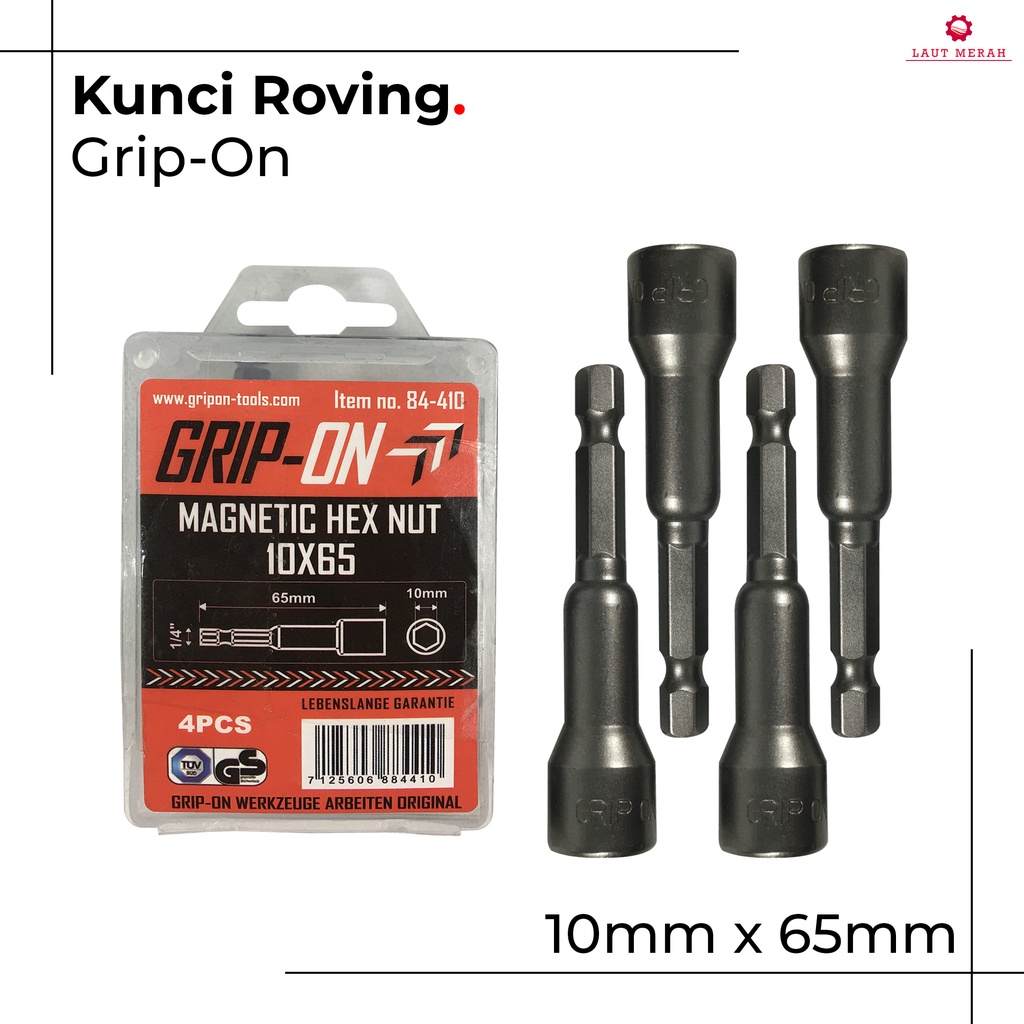 Jual MAGNETIC NUT SETTER 65MM HEX NUT MATA BOR SOCK ROOFING NUT SETTER ...