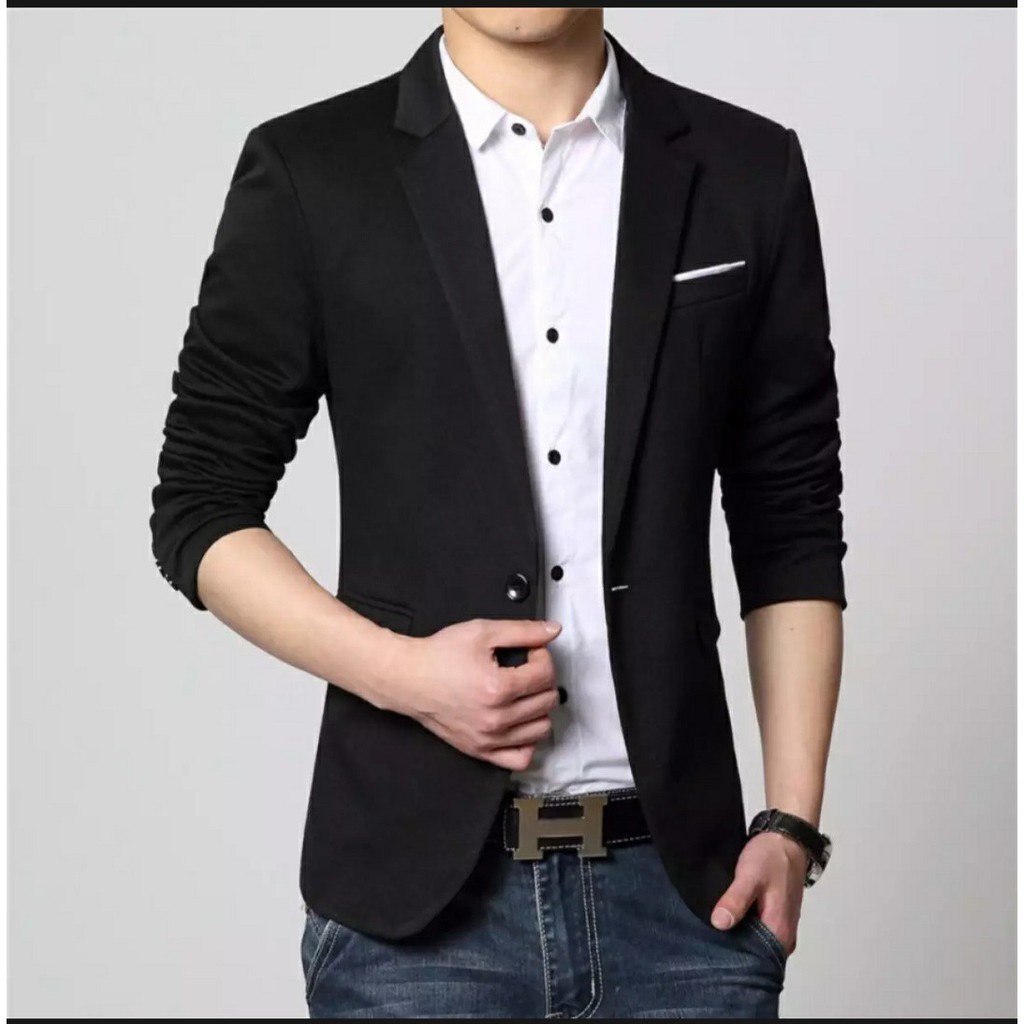 Jual Blazer Pria - Jas Pria - Jas Panjang Pria - Blazer Casual - Jas ...