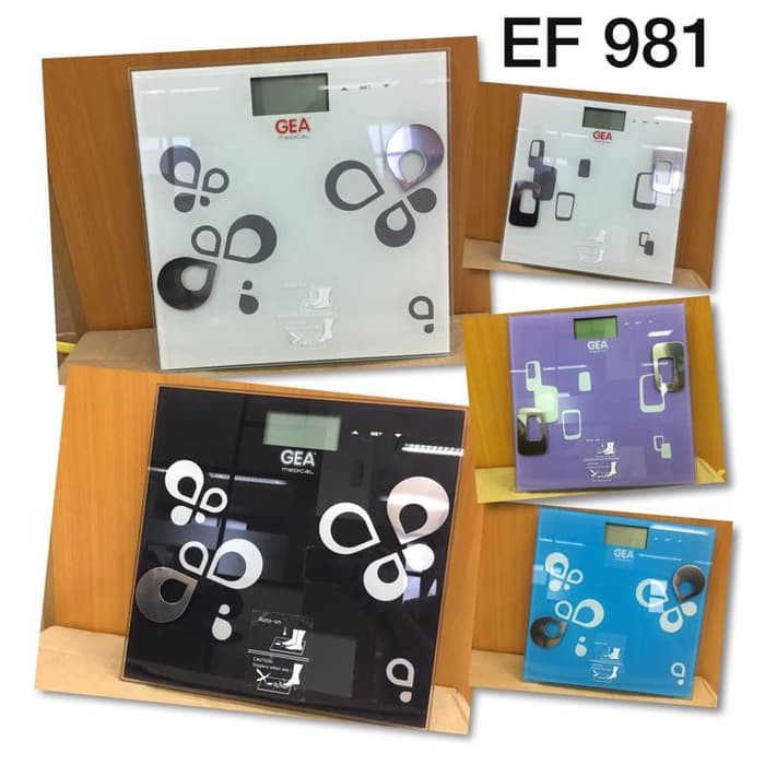 Jual Timbangan Berat Badan Digital GEA EF 981/ Lemak, Hidrasi & Massa ...