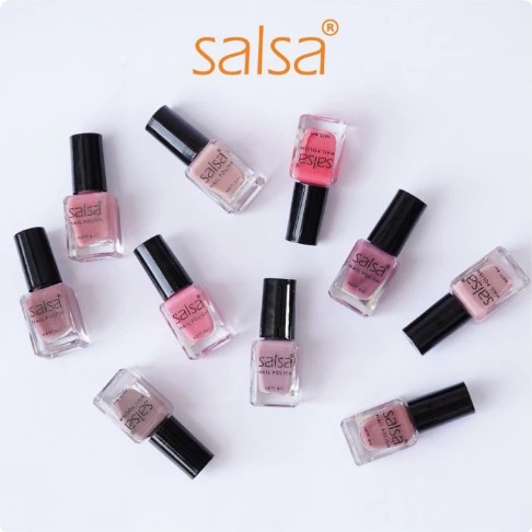 Jual [𝙂𝙊𝙍𝙄𝙈𝙊𝙍𝙄] SALSA NAIL POLISH KUTEX SALSA - CAT KUKU SALSA | Shopee ...