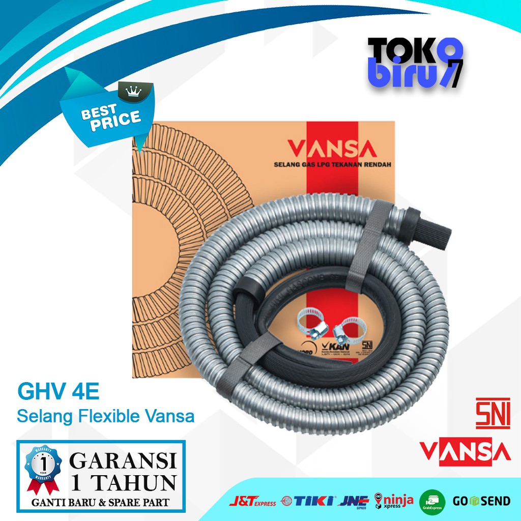 Jual Selang Gas Flexible Vansa GHV 4E | Shopee Indonesia