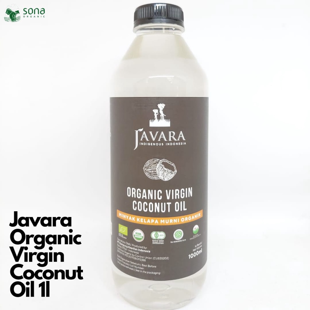 Jual Javara Virgin Coconut Oil / VCO / Minyak Kelapa Organik 1l ...