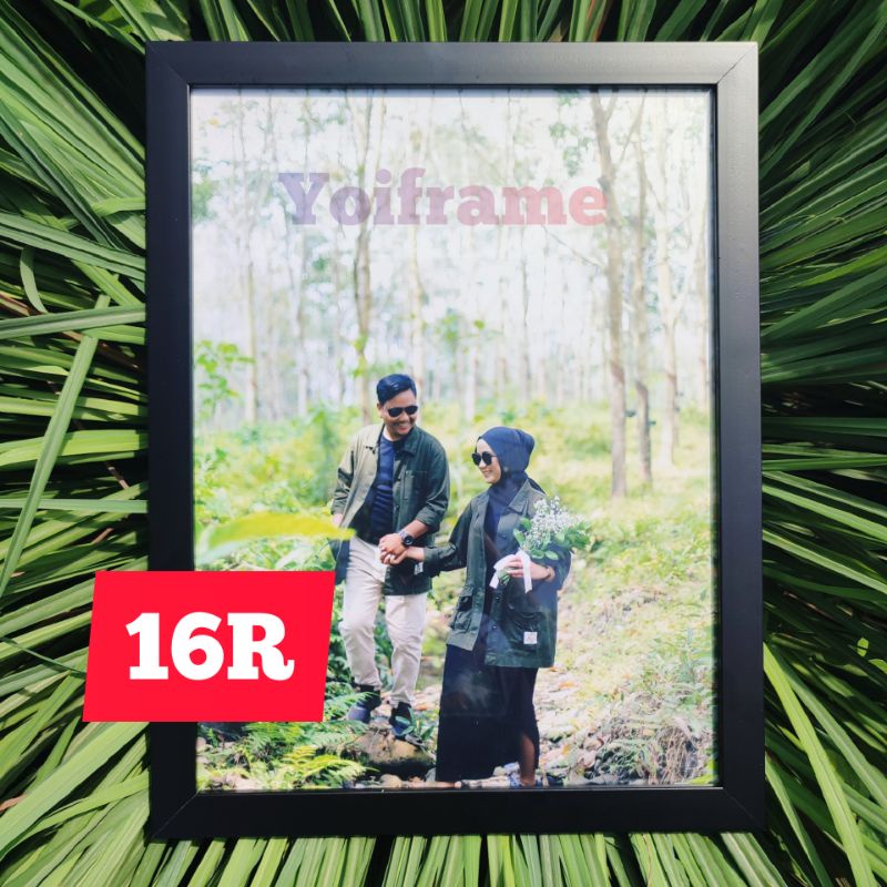 Jual BINGKAI 16R A3 30X40 MINIMALIS HITAM / BINGKAI FOTO 16R MINIMALIS ...