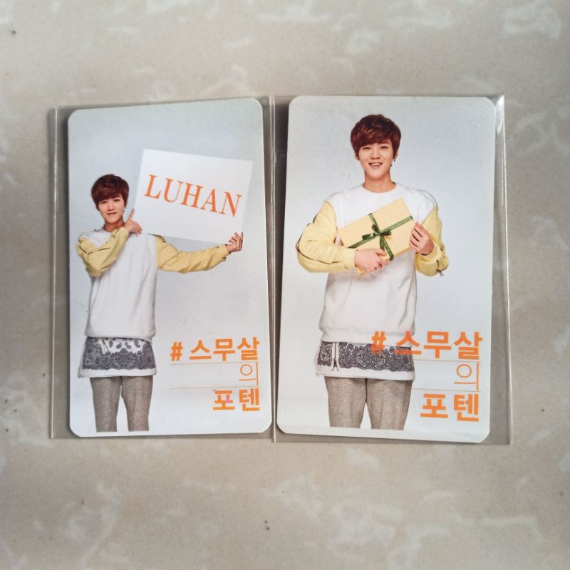 Jual PC PHOTOCARD OFFICIAL EXO LUHAN SUNNY JAPAN SET | Shopee Indonesia