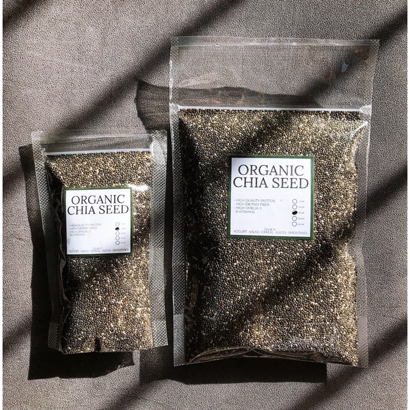 Jual Organic Black Chia Seed 500gr | Shopee Indonesia