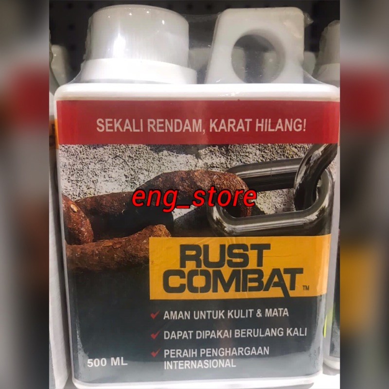 Jual TERMURAH!! RUST COMBAT CAIRAN PENGHILANG KARAT 500ML | Shopee Indonesia
