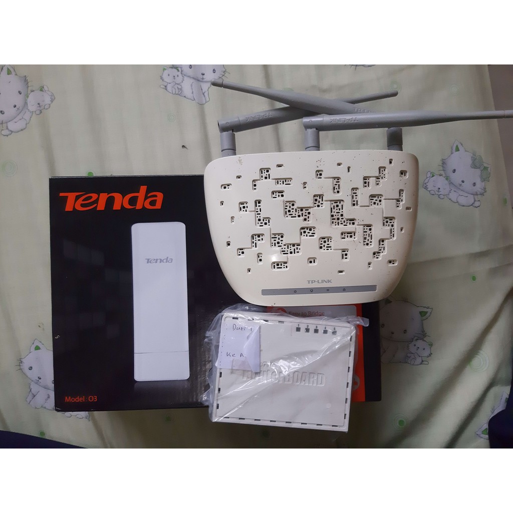 Jual Mikrotik RB 750 + TENDA O3 + TL WA 901 | Shopee Indonesia
