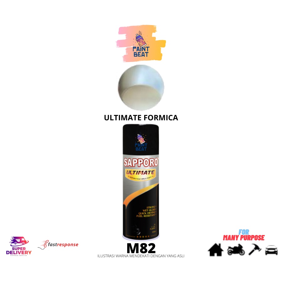Jual Sapporo Ultimate M82 Ultimate Formica / Cat Spray Semprot Aerosol ...