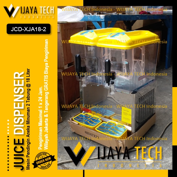 Jual Juice Dispenser 2 Tabung 18 Liter FOMAC JCD-XJA18-2 Mesin ...