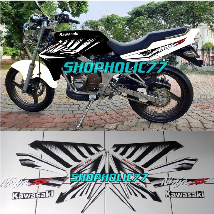 Jual Striping Ninja Ss Zebra Putih 2014 Ninja Ss Putih Zebra Cuting ...