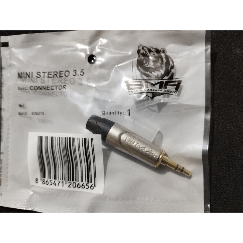Jual Mini stereo 3.5 mm BMA Connector | Shopee Indonesia