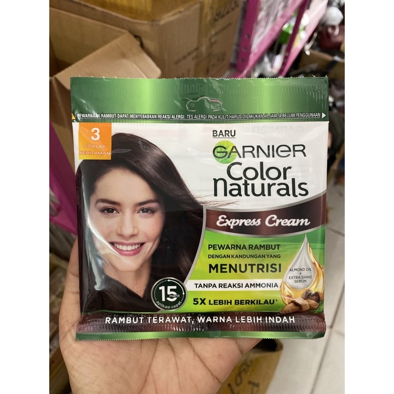 Jual GARNIER HAIR COLOR NATURAL [SASET] / CAT RAMBUT GARNIER | Shopee ...