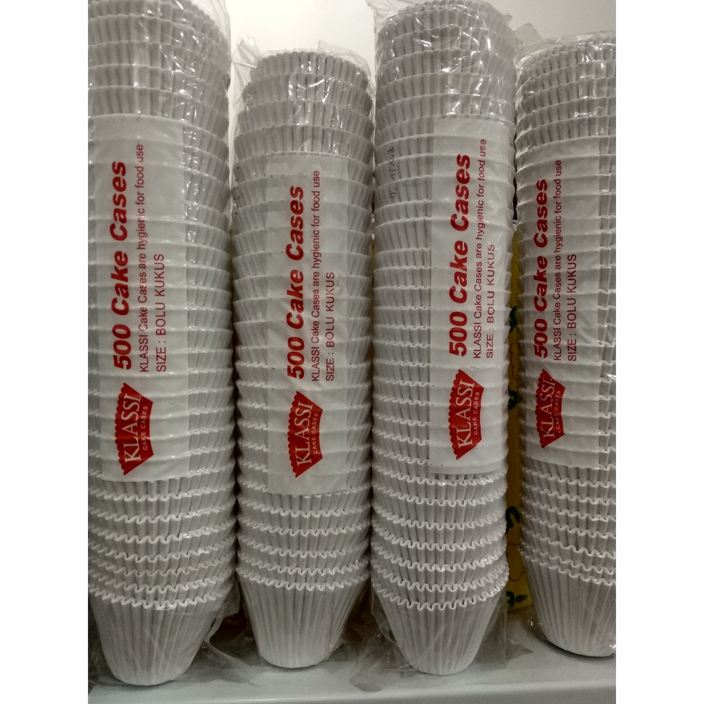 Jual Kertas Kue Cake Cakes Klassi Bolu Kukus Putih 25x500 | Shopee ...