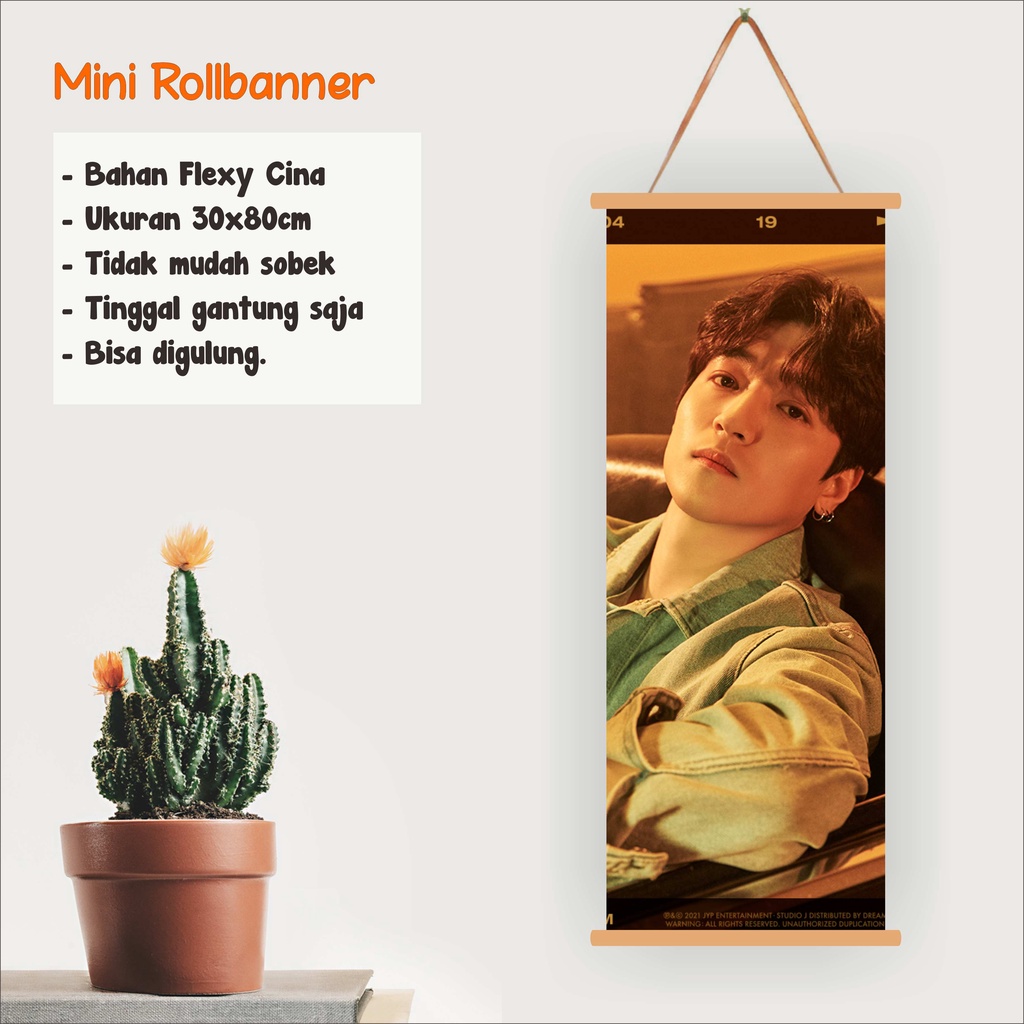Jual MINI ROLL BANNER DAY6 SUNGJIN | Shopee Indonesia