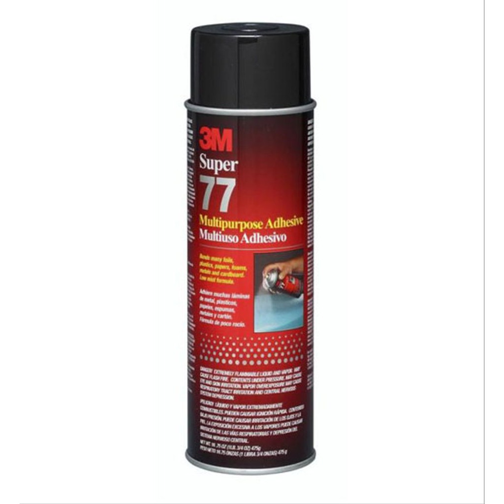 Jual Lem 3M Super 77 Multipurpose Spray Adhesive atau Lem Semprot ...