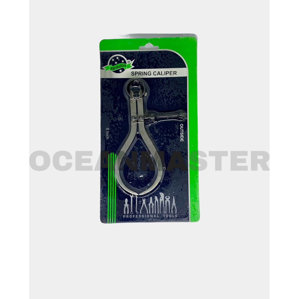 Jual Spring Caliper Medalist( Divider, Outside, Inside) 6 inch | Shopee ...