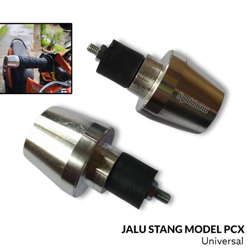 Jual Jalu Stang Model PCX Bandul Stir Gas Grip Motor Stanles Warna ...