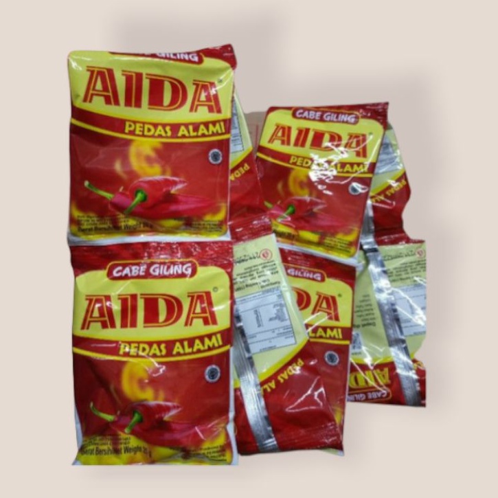 Jual CABE GILING AIDA SACHET 25 Gr | Shopee Indonesia