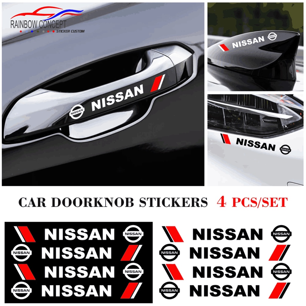 Jual 4 PSC STIKER HANDEL MOBIL NISSAN STIKER HANDEL TERBARU | Shopee ...