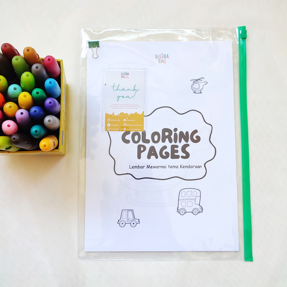 Jual Worksheet Mewarnai 10 Lembar Kerja Anak Aktivitas Mewarnai Beragam ...